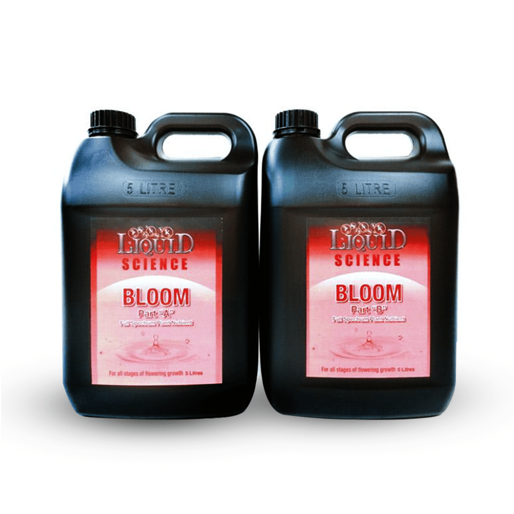LIQUID SCIENCE BLOOM A&B LIQUID NUTRIENT - 10 LITRE - Liquid Science